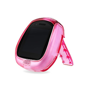 Little Tikes Tobi Robot Smartwatch - Pink with Movable Arms and Legs, Fun Expressions, Sound Effects, Play Games, Track Fitness and Steps, Built-in Cameras for Photo and Video 512 MB | Kids Age 4+