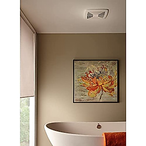 Broan-NuTone ENERGY STAR Certified LP110 Bath Fan, Medium, White