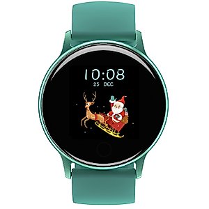 UMIDIGI Smart Watch for Android Phones Compatible with Samsung iPhone, Sleep Tracker Waterproof Smartwatch with Heart Rate Monitor, Fitness Tracker for Women and Men-Uwatch 2S