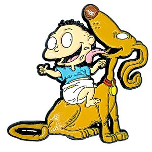 Tommy and Spike - Rugrats Collectible Pin