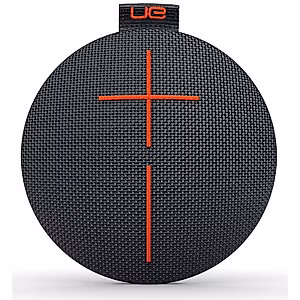 Logitech Roll 2 Portable Bluetooth Speaker, Volcano Black (Renewed)