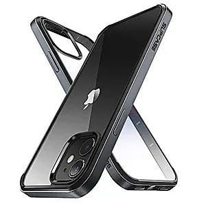 SUPCASE Unicorn Beetle Edge Series Case Designed for iPhone 11 (2019 Release) 6.1 Inch, Slim Frame Case with TPU Inner Bumper & Transparent Back (Black)