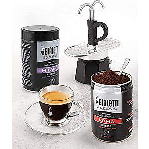 Bialetti Mini Express, 2 cup coffee maker, Aluminium