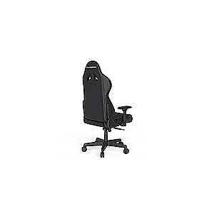 DXRacer Gaming Chair with 4D Armrest, Premium PVC Leather Racing Office Computer Recliner with Ergonomic Headrest and Lumbar Support, Black