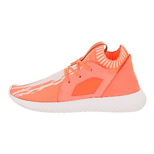 adidas Women Tubular Defiant Primeknit W Orange Sun Glow Footwear White Size 7.5 US