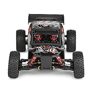WLtoys 1/12 Brushless 4WD 75Km/h High Speed RC Electric Truck, Remote Control Car with Battery and RC Transmitter - RTR RC Toy Vehicle (RC Cars, RC Truck) (HELIDIRECT)