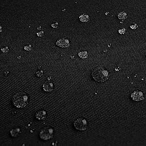 CANVAS FABRIC 600 Denier Polyester 60" Width Black (1 yard)