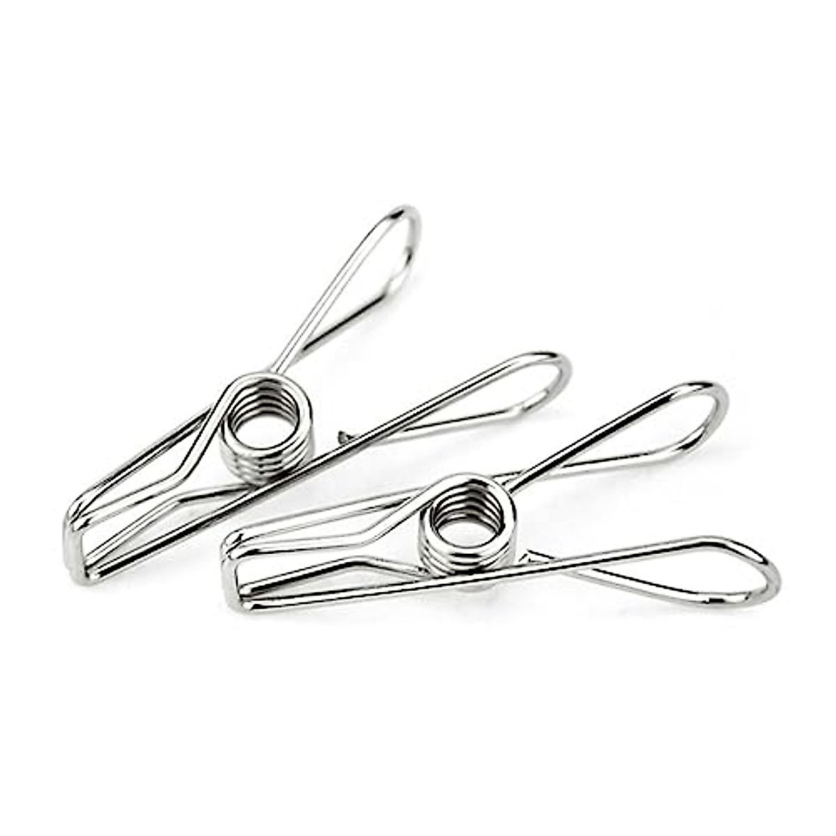 OHPHCALL 20pcs Large Metal Book Clasp Chip Clips Storage Binder Clips for Food Packaging Reusable Snack Bag Clips Sealing Clips for Food Packages Multi-Functional Kitchen Supplies