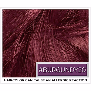 L'Oreal Paris Colorista Semi-Permanent Hair Color For Brunettes, Burgundy