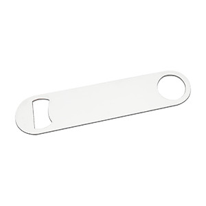 MR.R 6 Pieces Sublimation Blanks White Color Stainless Steel Metal Opener, Solid and Durable Beer Openers, White Color
