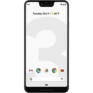 Google Pixel 3 XL 128GB Unlocked GSM & CDMA 4G LTE Android Phone w/ 12.2MP Rear & Dual 8MP Front Camera - Just Black