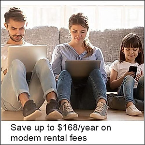 Motorola MB7420 Cable Modem + AC2600 Smart Wi-Fi Router | Approved for Comcast Xfinity, Cox, and More – Separate Modem and Router Bundle