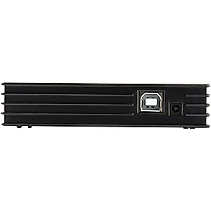 StarTech.com 4 Port Compact Black USB 2.0 Hub - Bus-powered or with Included Power Adapter - Portable Mac/PC laptop hub, TAA (ST4202USB)