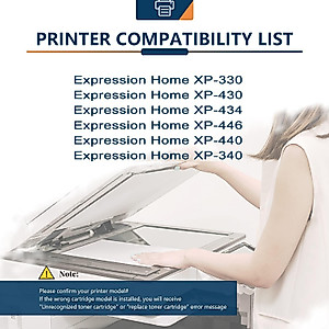 Ankink Remanufactured Higher Yield Epson 288XL Ink Cartridge 4 Pack Compatible for Epson 288 Ink XL 1 Black 3 Color Combo Pack Fit with XP-440 XP-330 XP-340 XP-430 434 446 XP440 XP446 XP340 Printer