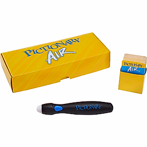Mattel Games Pictionary Air Drawing Game,Family Game with Light-up Pen and Clue Cards,Links to Smart Devices,Makes a Great Gift for 8 Year Olds and Up