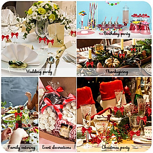 Red Ribbon for Gift Wrapping Red Christmas Ribbon for Christmas Tree Red Satin Ribbon Red Ribbon Week 3/8 in 25 Yards Red Hair Ribbon Red Gift Ribbons Lei for Invitation Red Ribbons