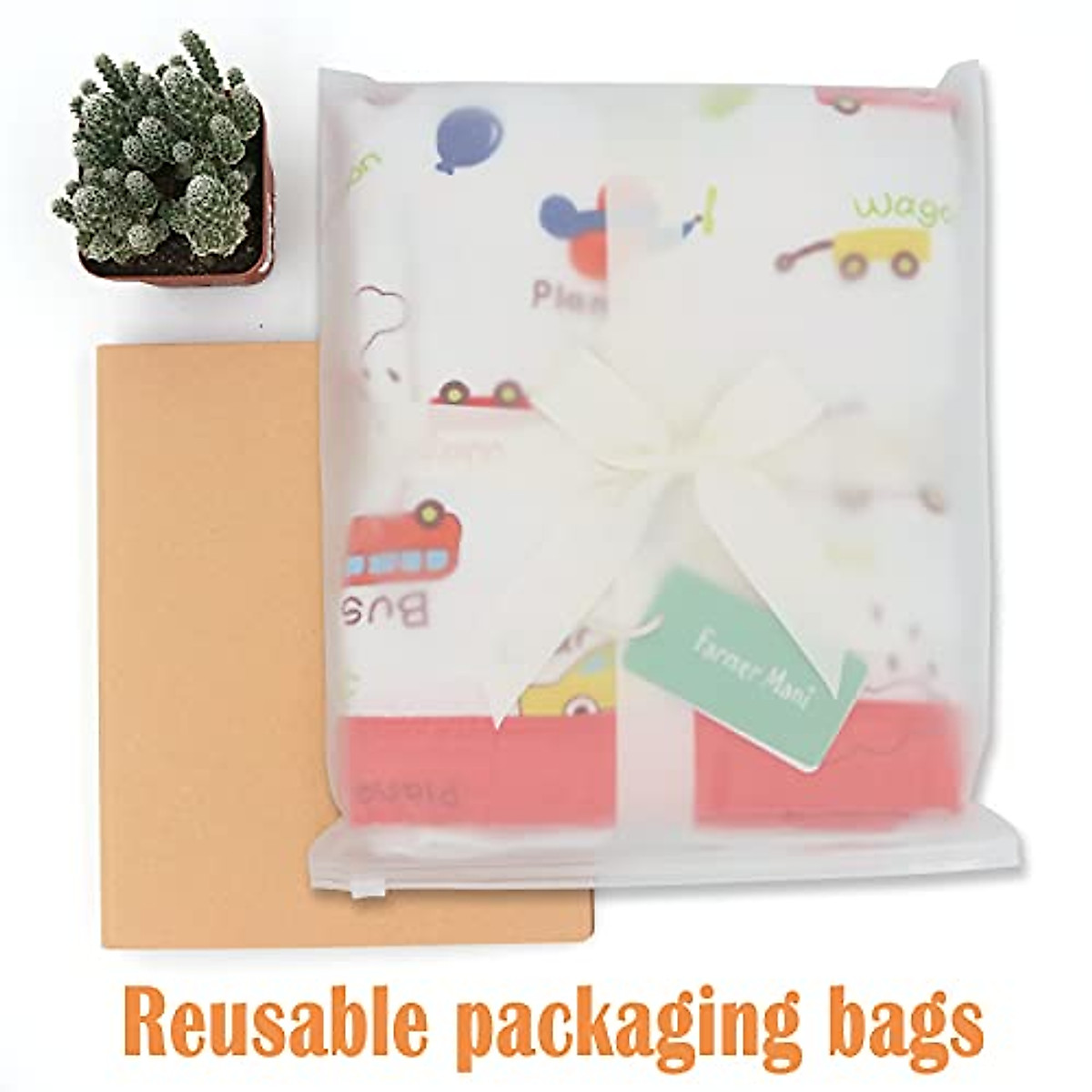 Coral Red Muslin Baby Blanket, Ultra Soft Hypoallergenic Baby Quilts, Unisex Baby Swaddle Wrap, Oversized 43 X 45 inchs (Car Bus)