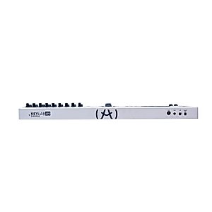 Arturia KeyLab Essential 49 - 49 Key USB MIDI Keyboard Controller with Velocity Sensitive Synth Action Keys, 8 Drum Pads, 9 Faders, 9 Knobs and Analog Lab V Software Included