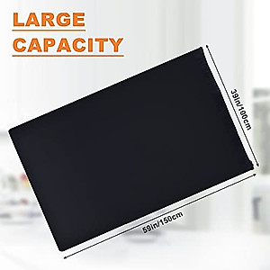 40 x 60 Extra Large Laundry Bag Giant Storage Bag Heavy Duty Laundry Bag Reusable Bag Multipurpose Bag for Damp Proof Luggage Suitcase Clothes Comforters Furniture Blankets Cover (1 Pcs)