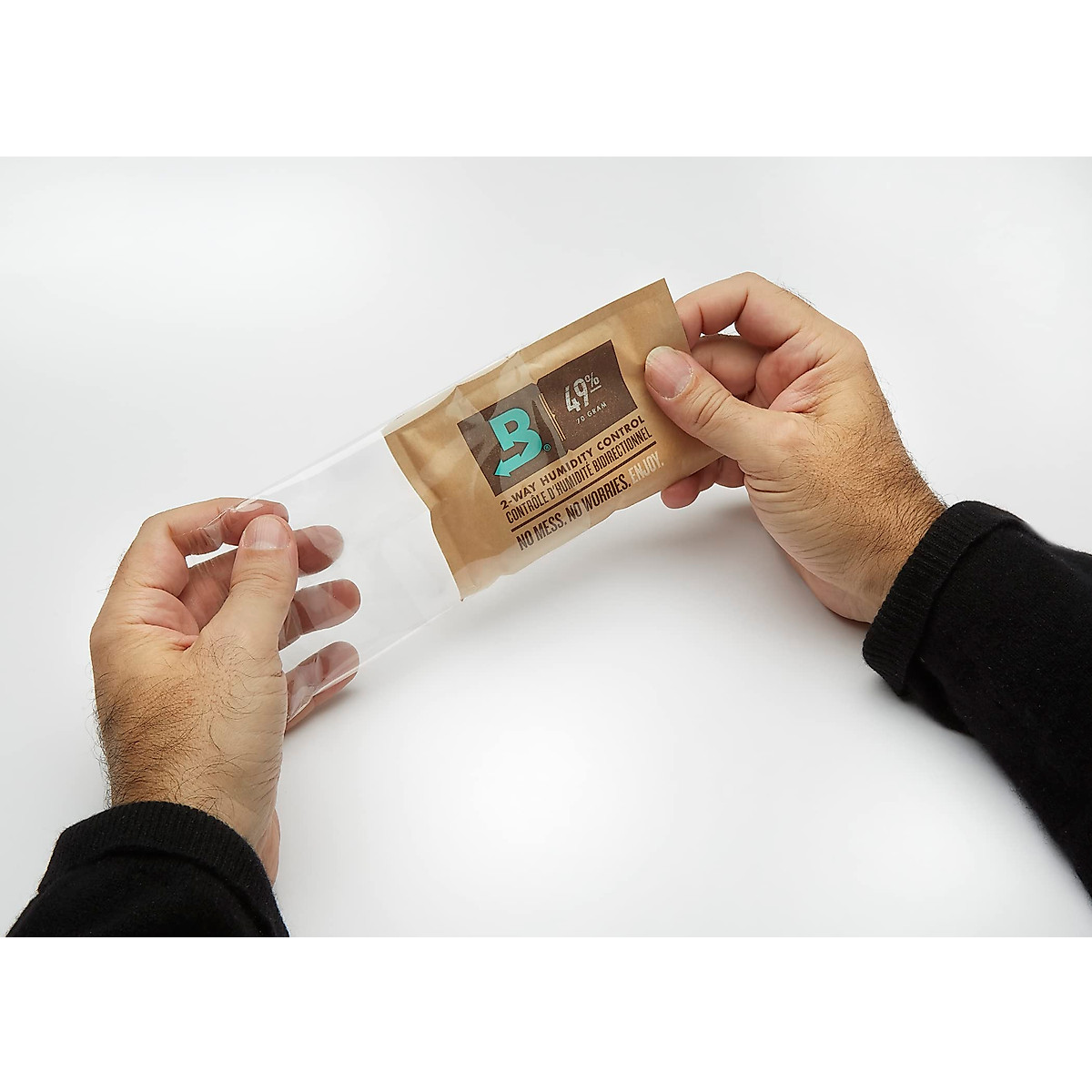 Boveda 49% Two-Way Humidity Control Packs for Music – Single Standard Size – For Wooden Instrument Cases – Humidifier Pack Prevents Cracking & Warping – Individually Wrapped Guitar Humidifiers