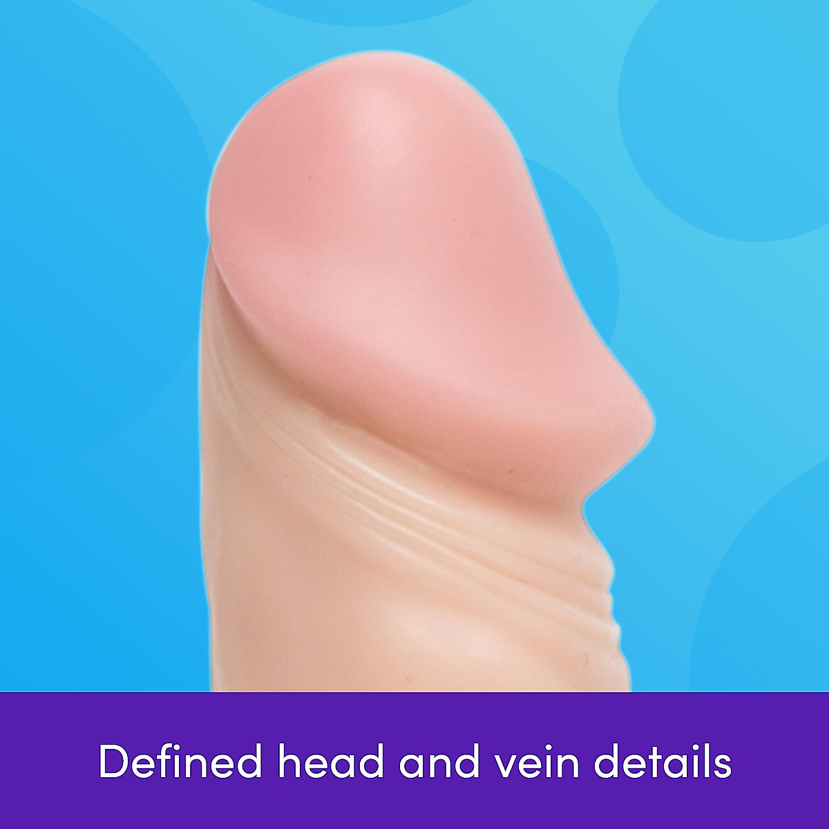Lovehoney Lifelike Lover Anal Dildo - 6 Inch Realistic Dildo for Men, Women and Couples - Firm Slimline with Suction Cup - Beginner Adult Sex Toy - Waterproof - Flesh Pink