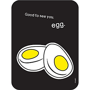Smartcontrast Montessori Cards(R) Hello, My Food: 20 large-size high-contrast cards perfect for your child's brain development.