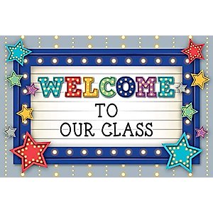 Teacher Created Resources Marquee Welcome Postcards, Multi, Model:5486