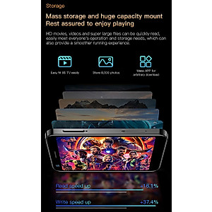 XS12 Pro Super Mini 4G LTE Smartphone 3.0-inch Display 3GB RAM 32GB/64GB ROM 8 Core Android 10.0 Dual SIM 2000mAh 13MP with Google Play Store Backup Small Mobile Phone (Black, 4GB+64GB)