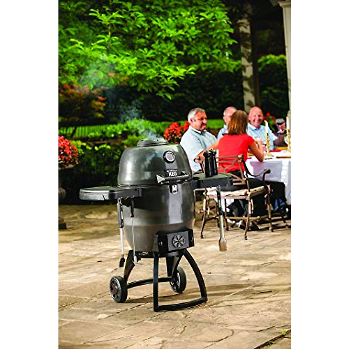 Broil King 911470 Keg 5000 Kamado Grill, 18.5-IN Diameter, Metallic Charcoal