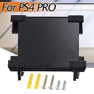 MODJUEGO Enhancement Wall Mount for PS4 PlayStation 4 Controller Game Pad Dock Gamepad Stand with Expansion/Self-Tapping Sc (White) (Pro, White)