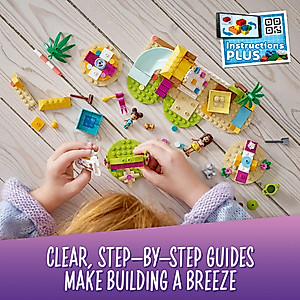 LEGO Friends Pet Playground 41698 Building Kit Designed to Grow Imaginations; Animal Playset Comes with Andrea and 3 Dog Toys; Creative Birthday Gift Idea for Kids Aged 5 and up (210 Pieces)