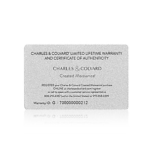 Gem Stone King 10K White Gold Gemstone Birthstone Solitaire Pendant Necklace | Round 6.5MM | White Gold Necklace for Women | With 18 Inch White Gold Chain