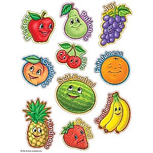 Teacher Created Resources Fruit of The Spirit Accents Pack (7066)