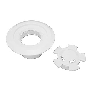 RvSky Garden Supplies Pool Water Outlet Professional Straight Plug Type Flower Shape Swimming Pool Outlet Nozzles for Swimming Pool Spa Pool