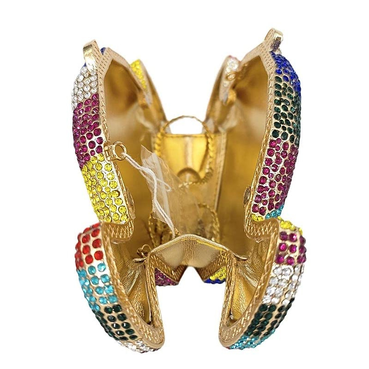 ZLXDP Evening Crystal Bags Ladies Wedding Dress Handbags 3Banquet Clutch Bag Bridal Purse