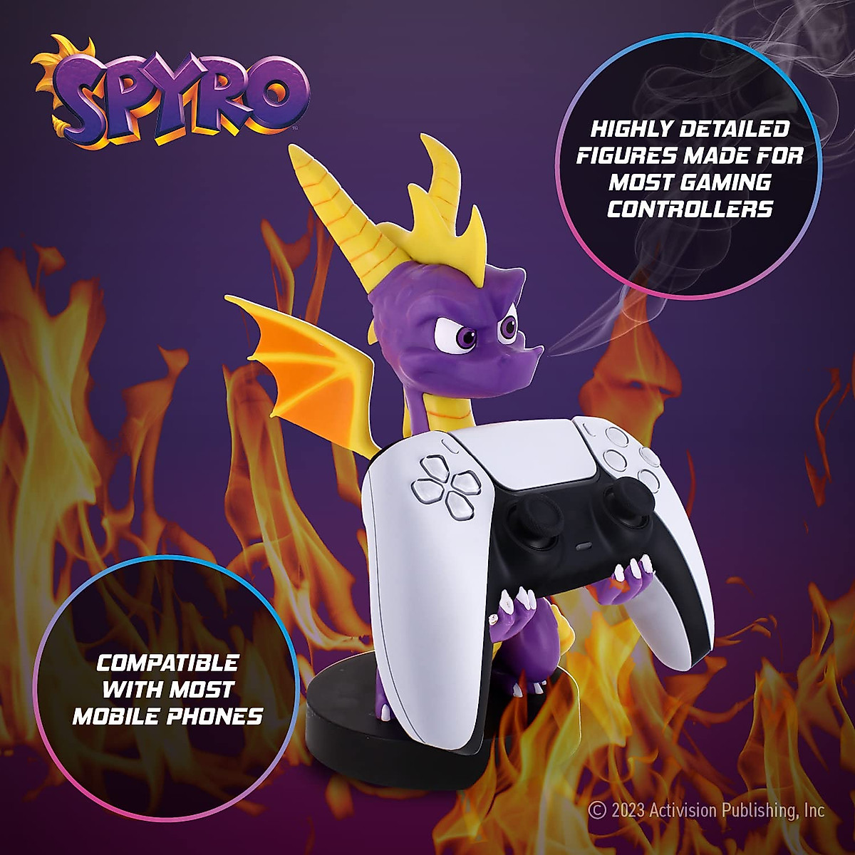 Cable Guys Spyro the Dragon Cable Guy XL - 12 inch version