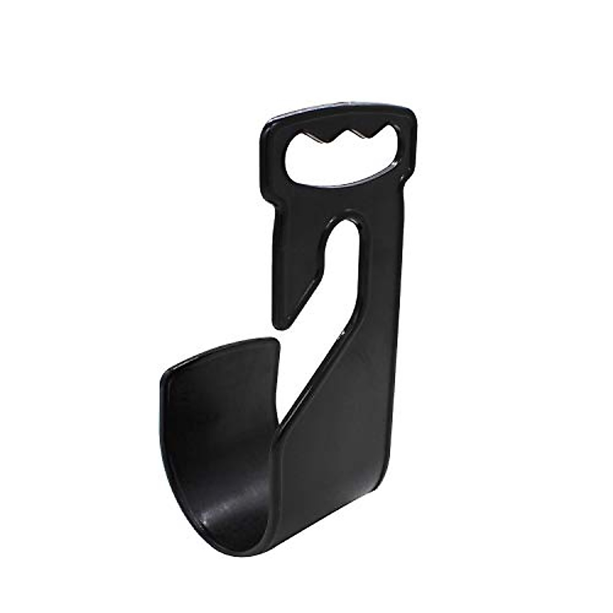 2 Pack Garden Hose Hanger Wall Mount Hose Holder Hook Fit To 25 50 75 100 150foot Hose (Large, Black)