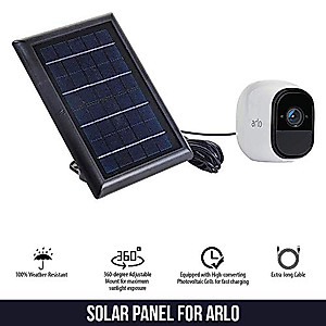 Wasserstein Solar Panel for Arlo Cameras