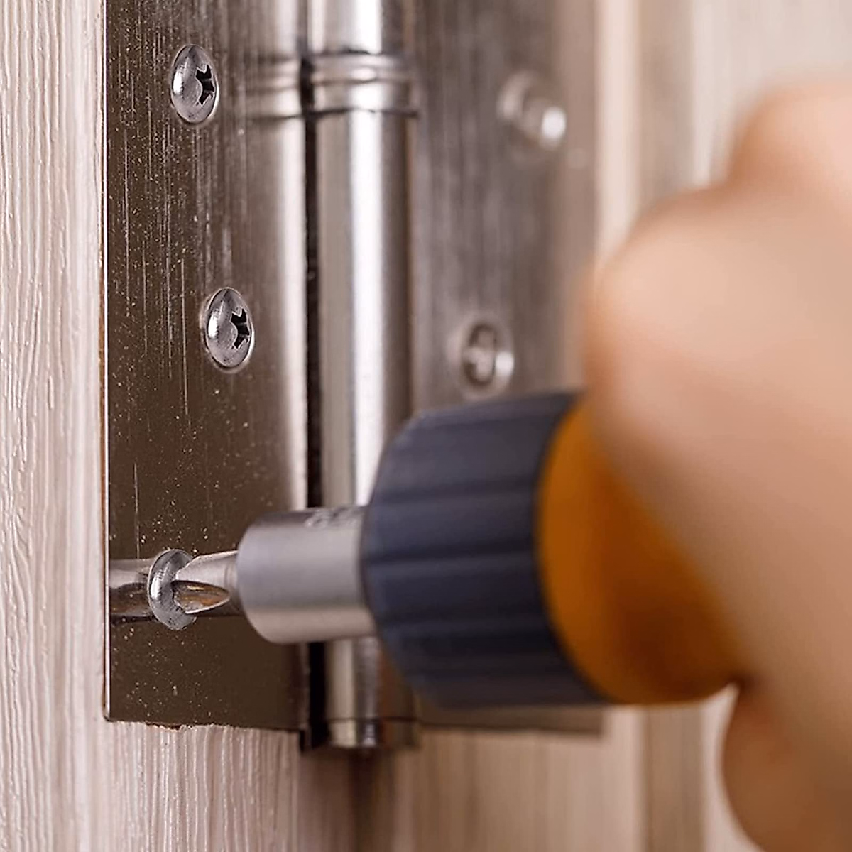 #8 x 1/2" Sheet Metal Screws 100Pcs 410 Stainless Steel Pan Head Fast Self Tapping Screws by SG TZH