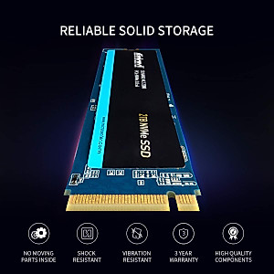 INLAND Premium 2TB SSD M.2 2280 PCIe NVMe 3.0 x4 TLC 3D NAND Internal Solid State Drive, Read/Write Speed up to 3200MB/s and 2900MB/s, 3200 TBW