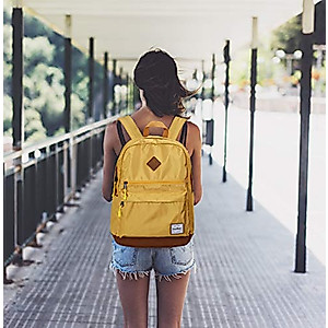 B BRENTANO Unisex Water Resistant Backpack Daypack (Gray)