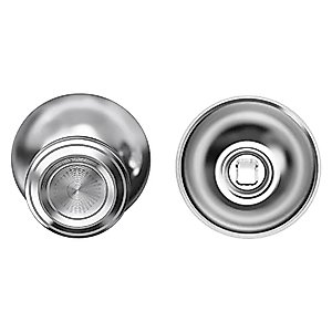 eXtremeRate Custom Silver Metal Thumbsticks for PS5 Controller, Replacement Aluminum Analog Stick Joystick for PS4 Controller - Controller NOT Included