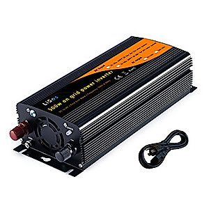 LISOS 500w Solar Grid Tie Power Inverter Pure Sine Wave DC11-28v to AC90-130v V1