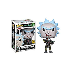 Funko POP Animation Rick and Morty Weaponized Rick (Styles May Vary) Action Figure