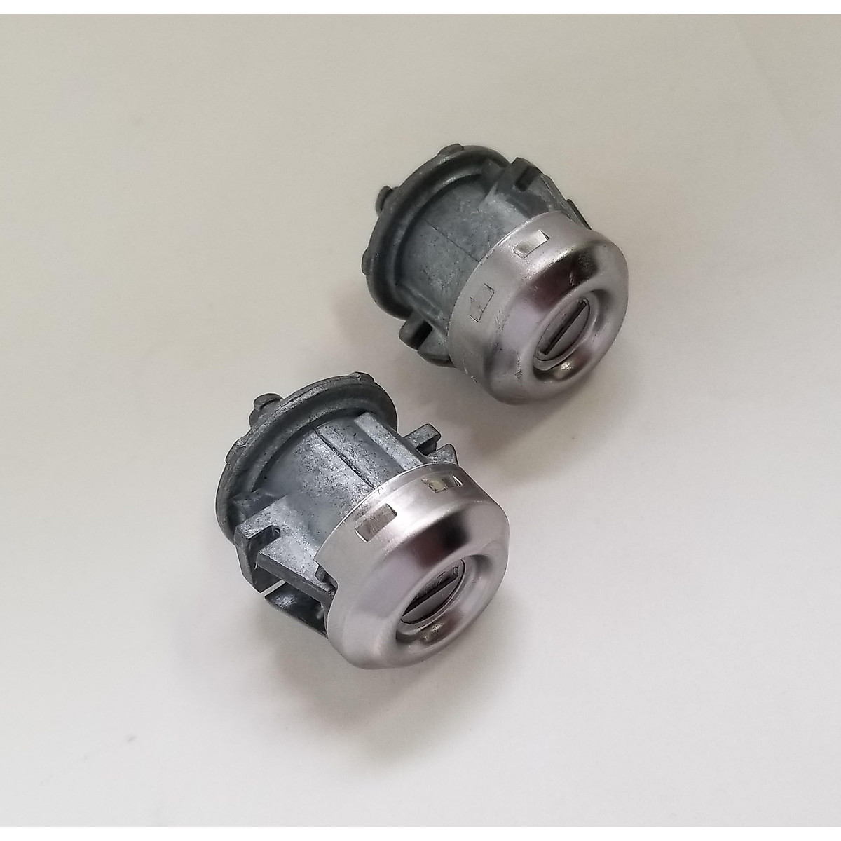 Ri-Key Security - Pair of Door Lock Cylinders Lock Set with 2 Keys for Ford F350 1999-2015