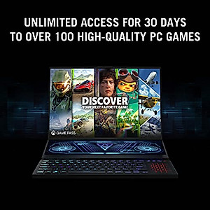 ASUS ROG Zephyrus Duo 16 (2022) Gaming Laptop, 16” 165Hz IPS Type WUXGA 16:10 Display, NVIDIA GeForce RTX 3060, AMD Ryzen 7 6800H, 16GB DDR5, 1TB SSD, Windows 11, GX650RM-ES74