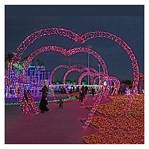 LIUPENGWEI Fairy String Lights，LED Rope Lights with 8 Lighting Modes, Perfect for Home, Garden, Bedroom, Christmas, Wedding, Party Decoration Lamp Garden Ghost Light