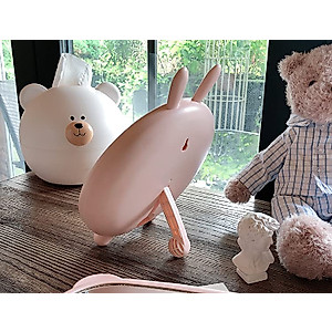 Glattly Girls Desktop Makeup Mirror, Rabbit Mirror, Large Mirror in Student