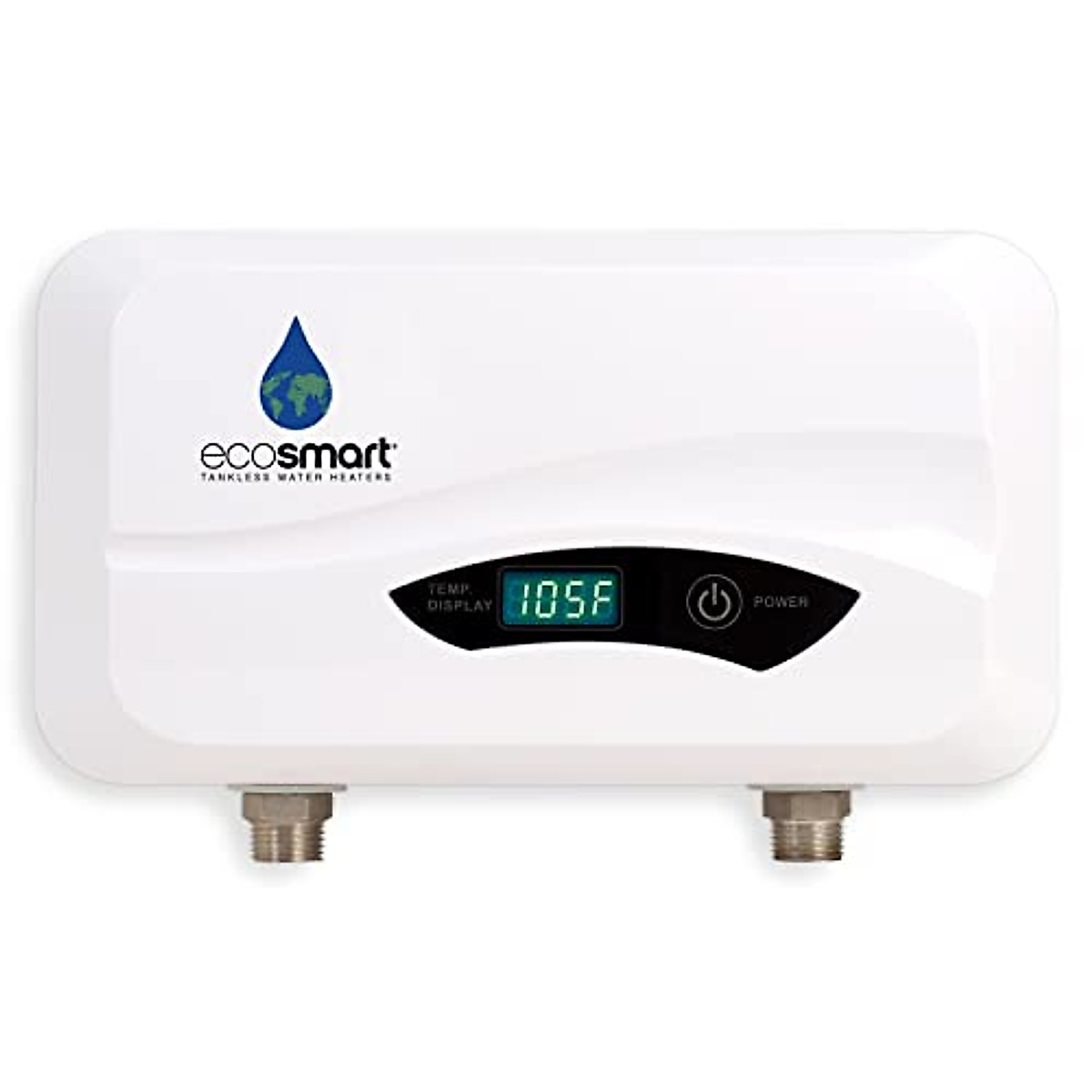Ecosmart POU 6 Point of Use Electric Tankless Water Heater, 6 KW,White,1/20, 1/40, 1/95