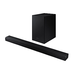 SAMSUNG 2.1ch A50M A Series Soundbar - Dolby Digital 2ch/ DTS 2ch (HW-A50M, 2021 Model)
